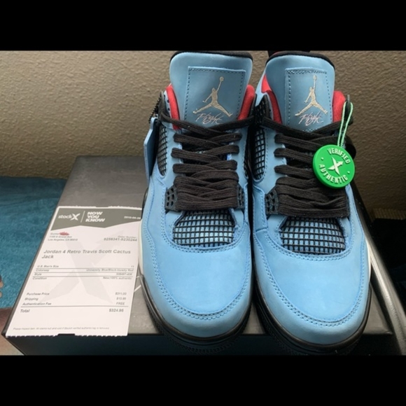 Nike | Shoes | Cactus Jack Jordan 4s Brand New | Poshmark